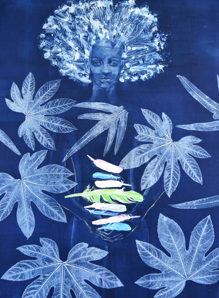 Sharon Sampson Monotypes 2018 from Evocation | Art.co.za | Art in South ...